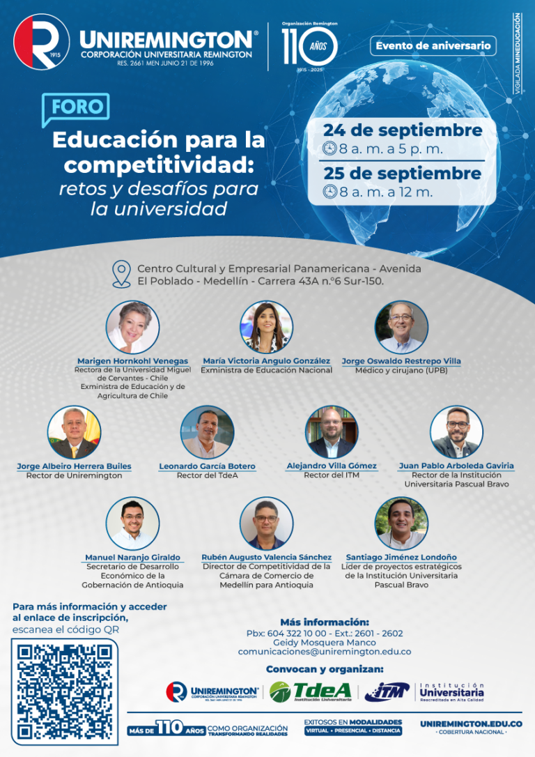 Rectora Marigen Hornkohl participó en foro internacional sobre innovación educativa y gobernanza ...